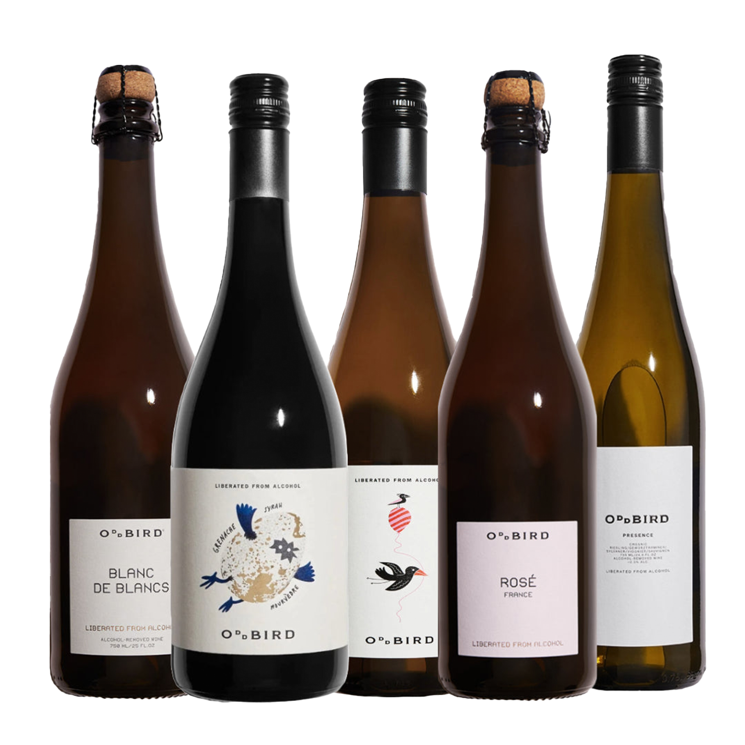 Oddbird's Non-Alcoholic Wine Bundle | The Zero Proof