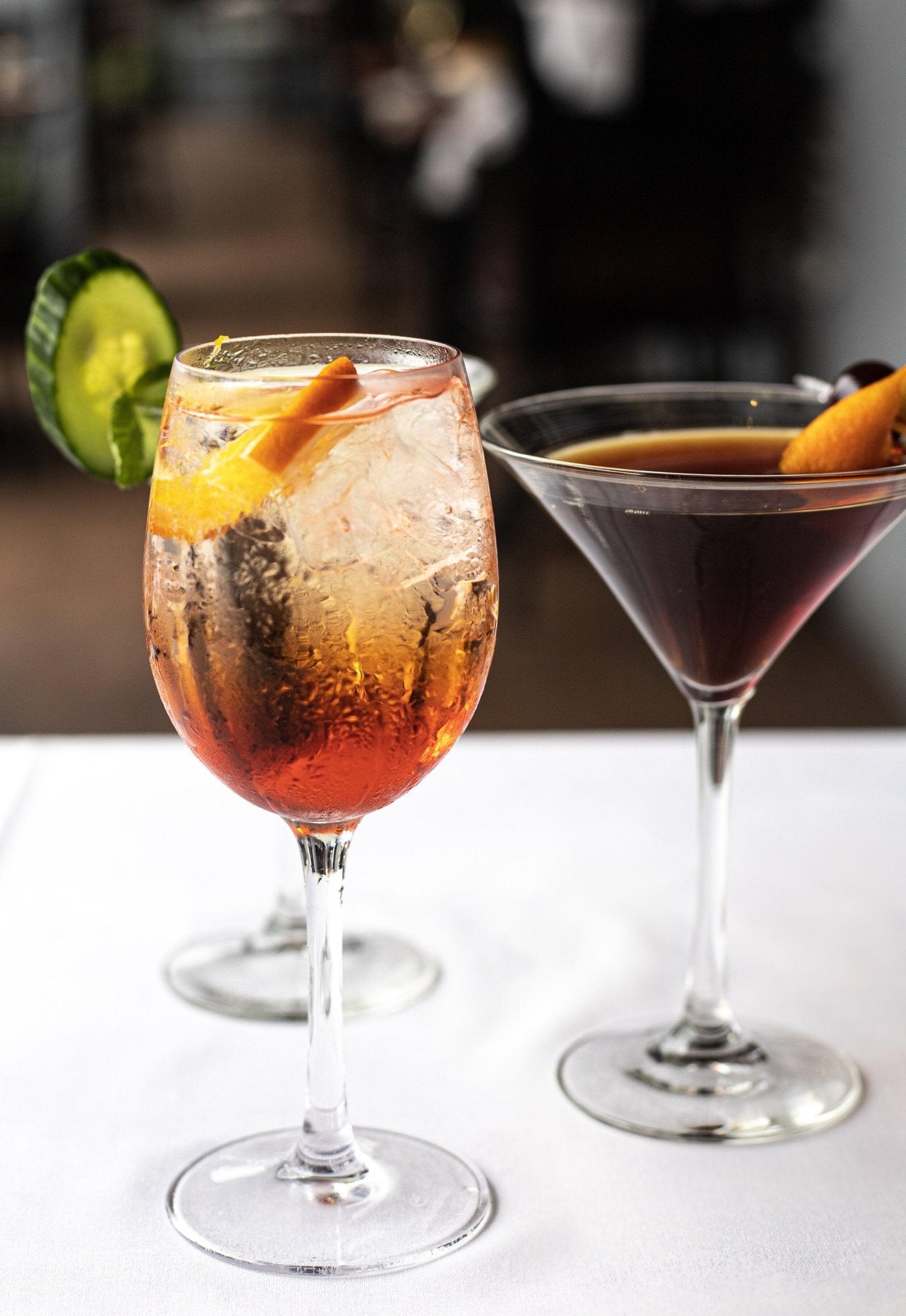 Cucumber Raspberry Infused Tonic Water Mocktail