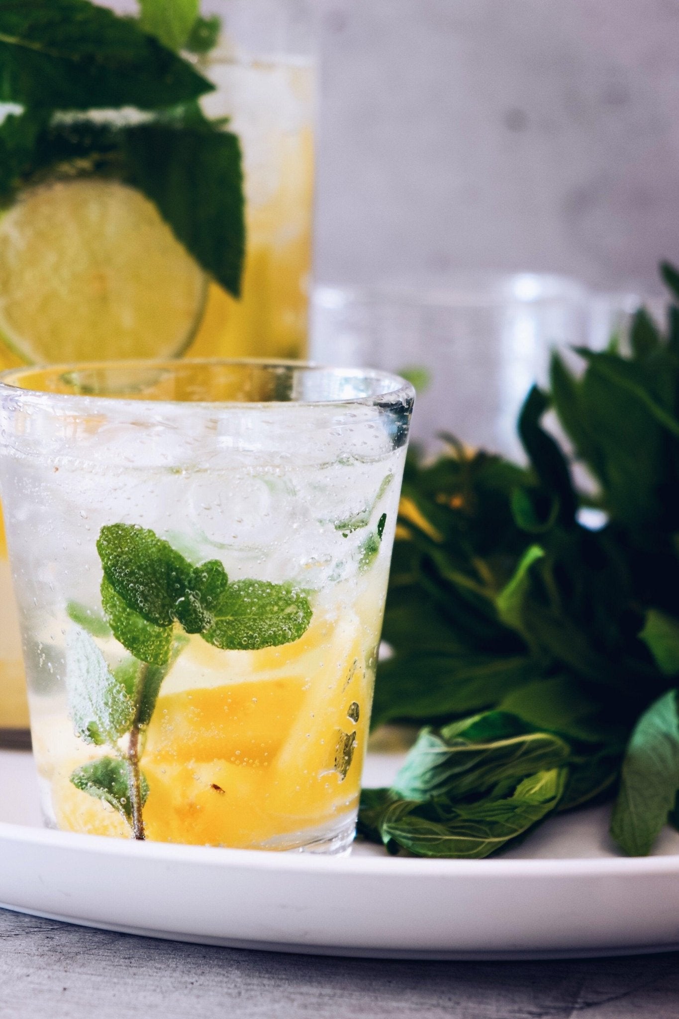 Virgin Mint Julep Mocktail Recipe