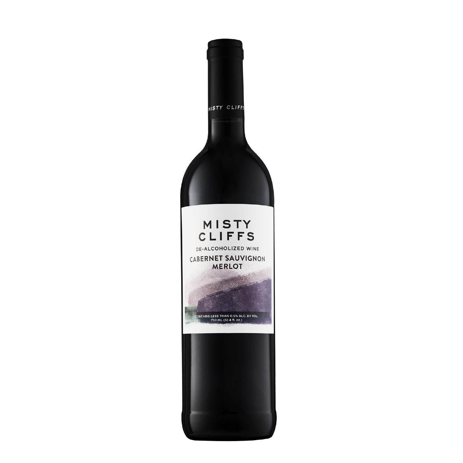 Misty Cliffs Cabernet Sauvignon-Merlot Blend Non-Alcoholic Red Wine