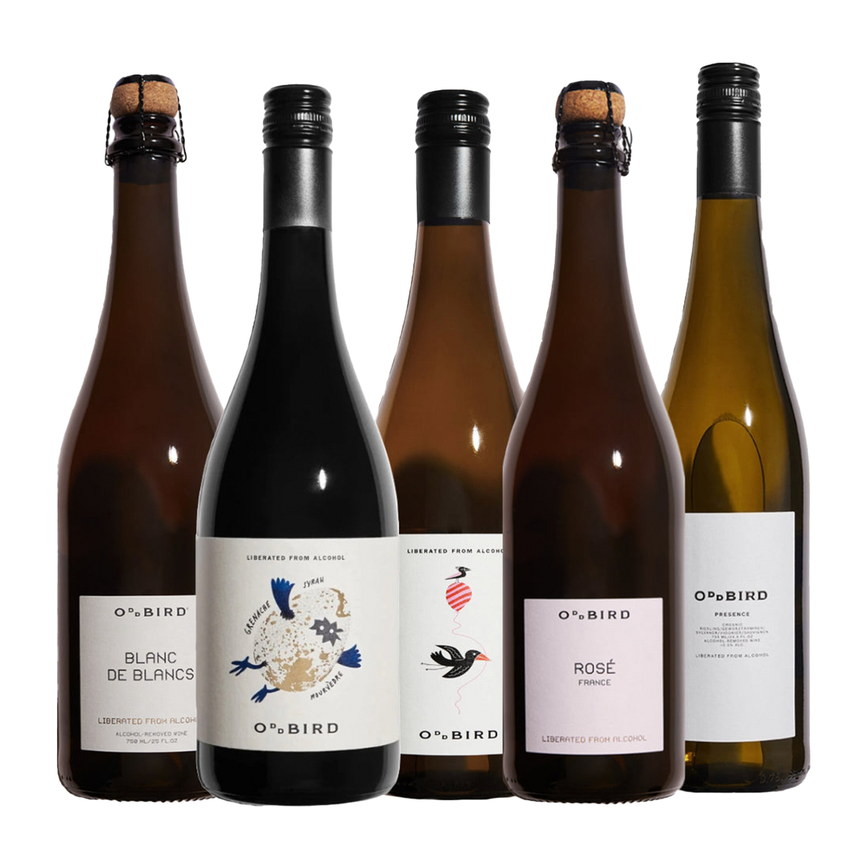 Oddbird's Blanc de Blancs Non-Alcoholic Sparkling Wine | The Zero Proof