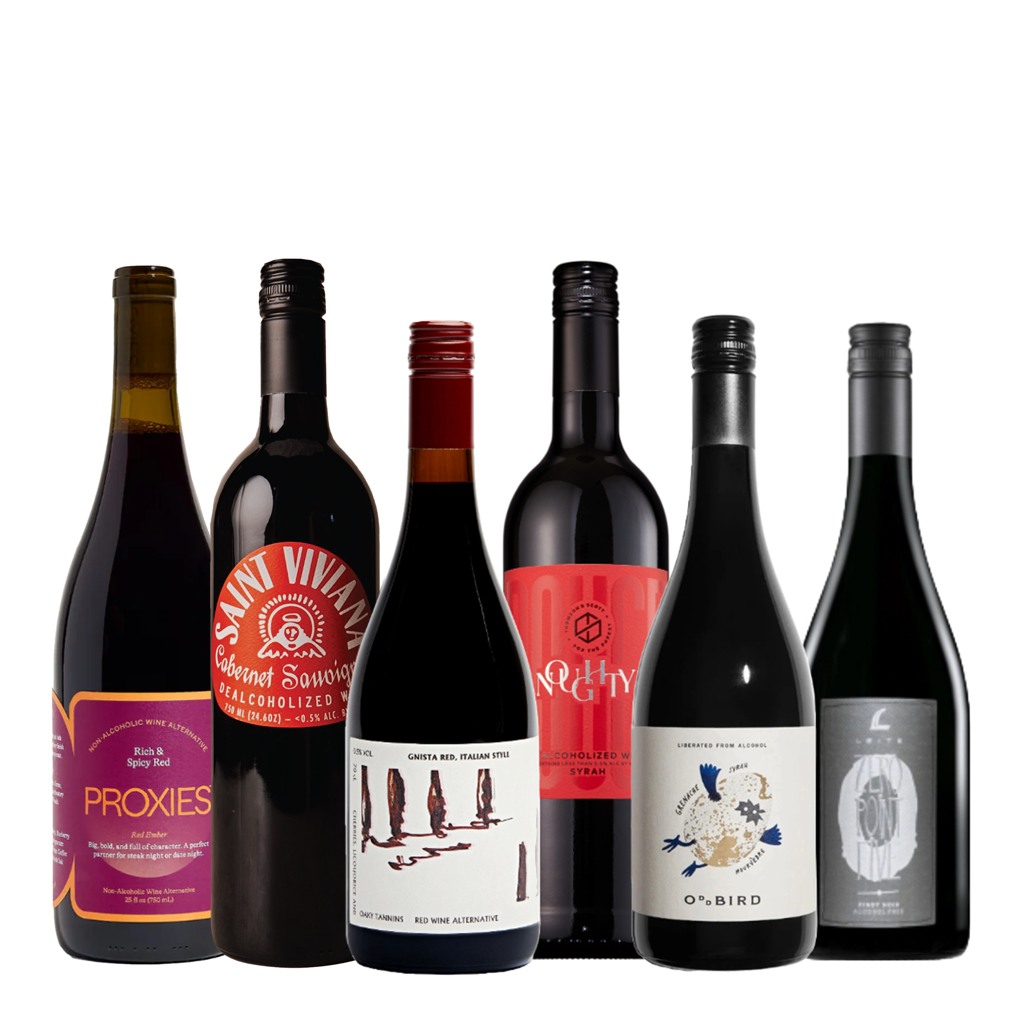 Premium Non-Alcoholic Red Wine Bundle | The Zero Proof