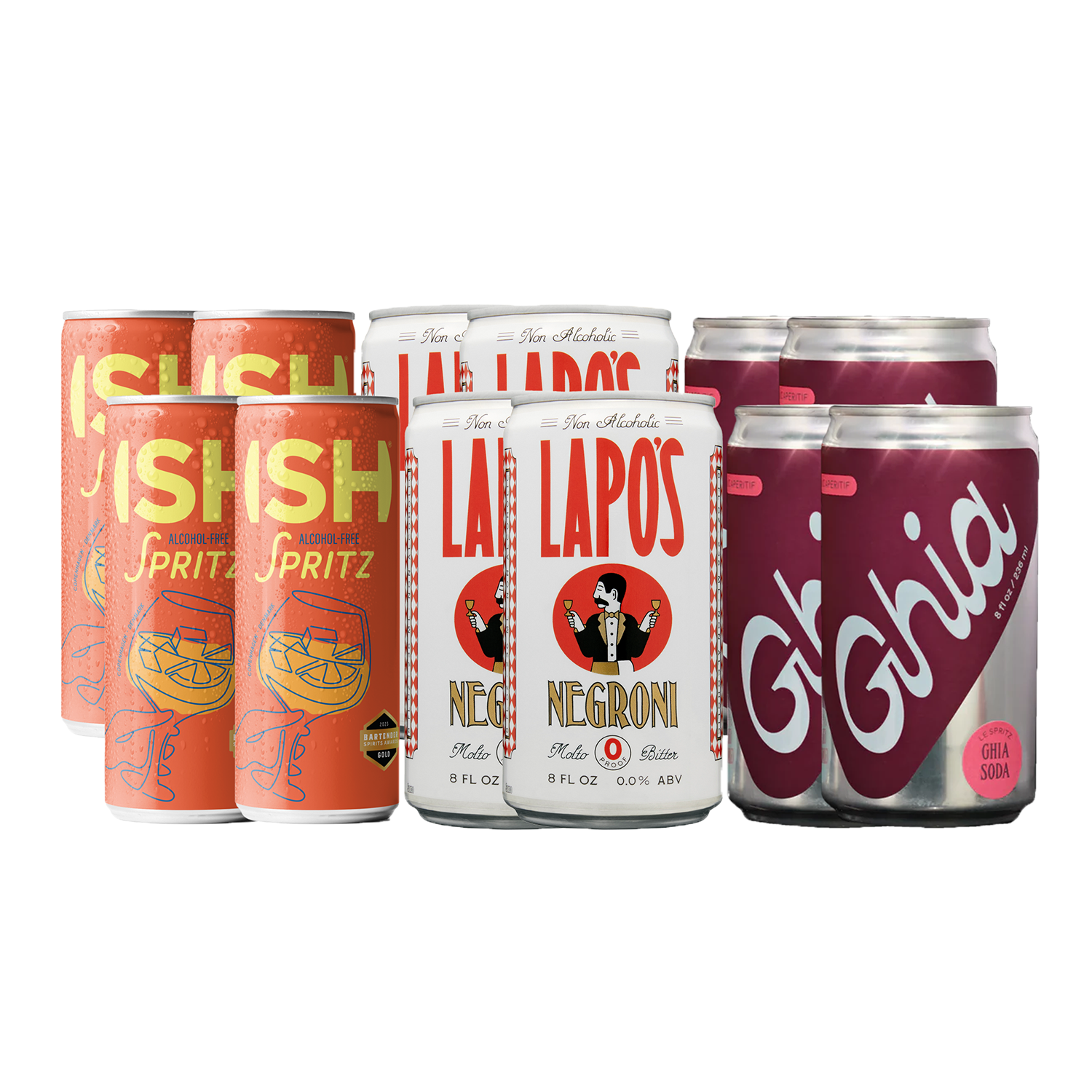 Lapo's Non-Alcoholic Negroni (Cans) | The Zero Proof
