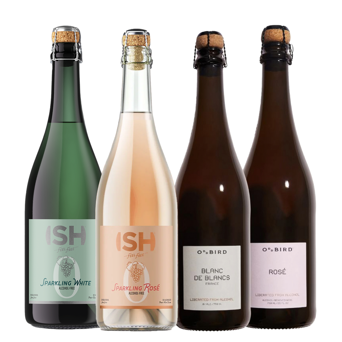 Premium Non-Alcoholic Sparkling Wine Bundle | The Zero Proof