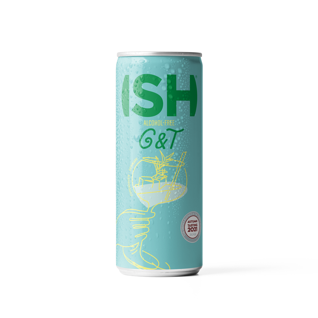 ISH's G&T Non-Alcoholic Gin & Tonic Cocktail (Cans) | The Zero Proof