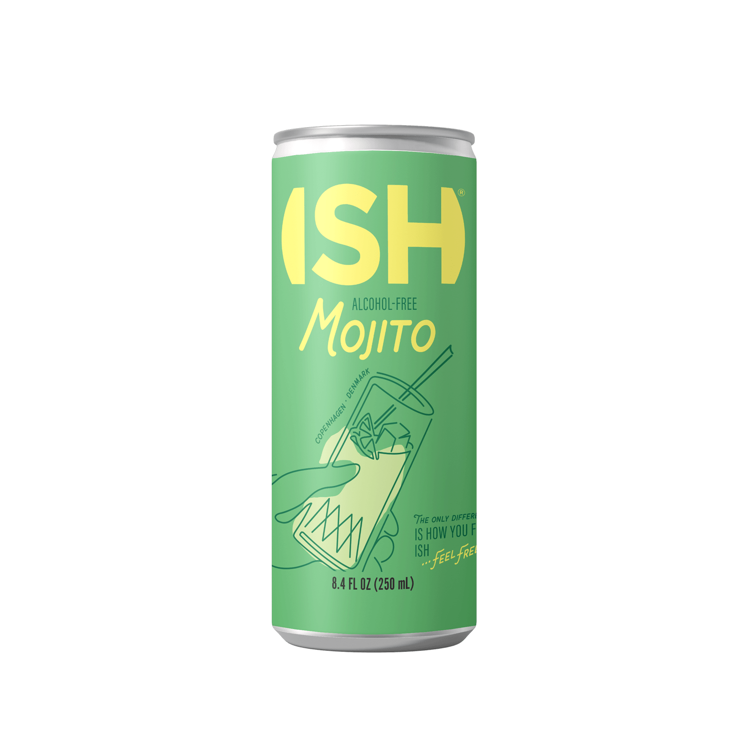 ISH's Mojito Non-Alcoholic Cocktail (Cans) | The Zero Proof