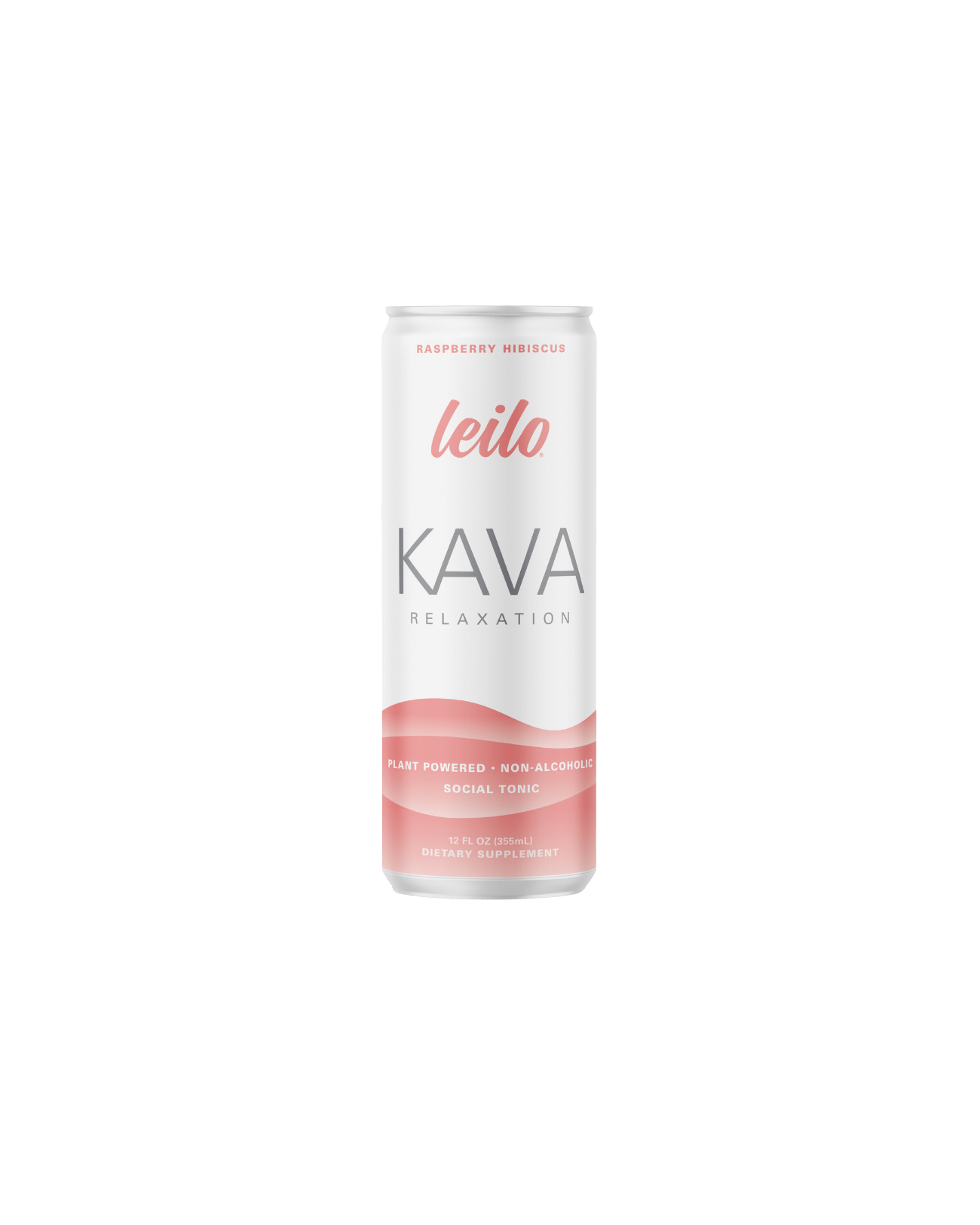 Leilo Kava Cocktail - Raspberry Hibiscus | The Zero Proof