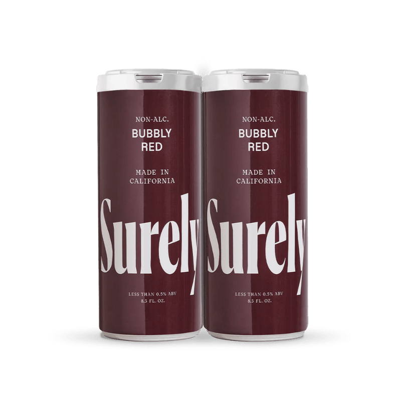 Surely's Bubbly Red Non-Alcoholic Red Wine (Cans) | The Zero Proof